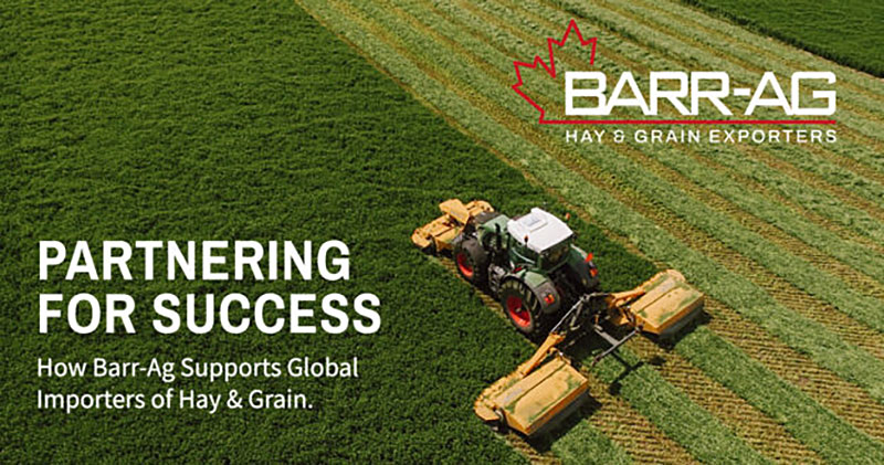 How Barr-Ag Supports Global Importers of Hay and Grain